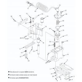 Replacement Parts For A0111-CA - Amada Work Holder Clamps | Alternative ...